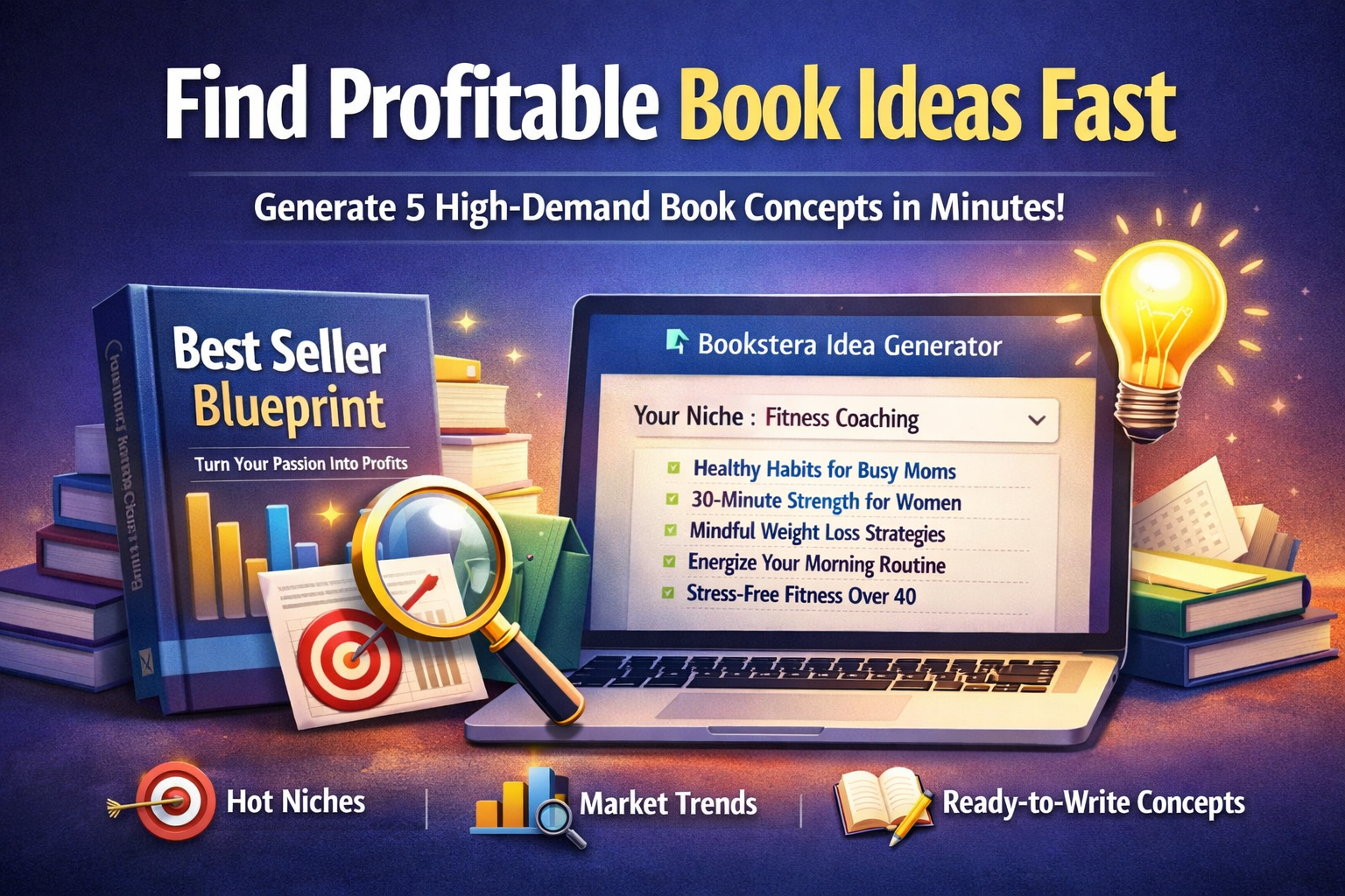 Bookstera - Quickly Create, Publish and Sell Captivating Ebooks